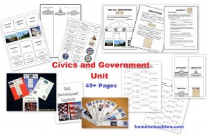 3 Branches of Government Worksheets - Homeschool Den