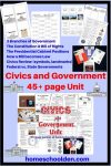 3 Branches of Government Worksheets - Homeschool Den
