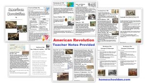 Causes of and Events Leading to the American Revolution (60-Page Packet ...