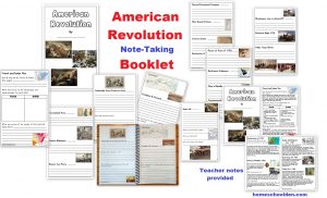 Causes of and Events Leading to the American Revolution (60-Page Packet ...