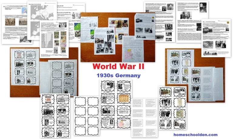World War II Unit - Homeschool Den