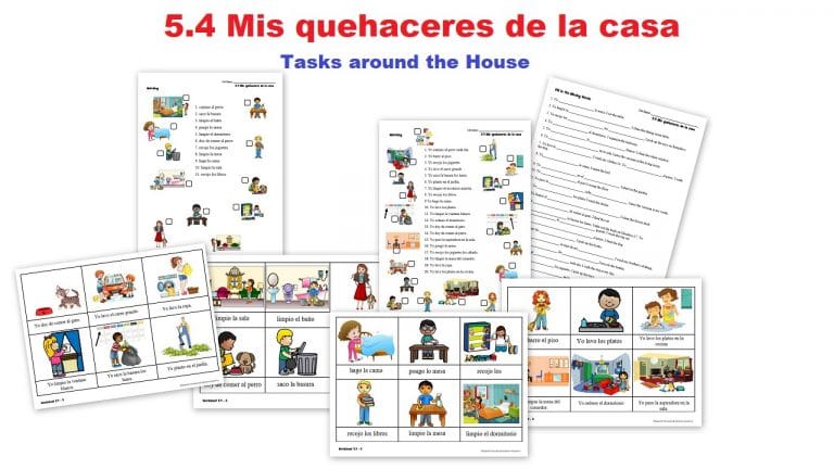 Spanish Worksheets for Kids - Mi familia - My family - Homeschool Den