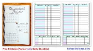 FREE Homeschool Planner - Homeschool Den