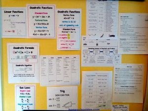 High School Math Posters (Free Quadratic Equation Printables ...