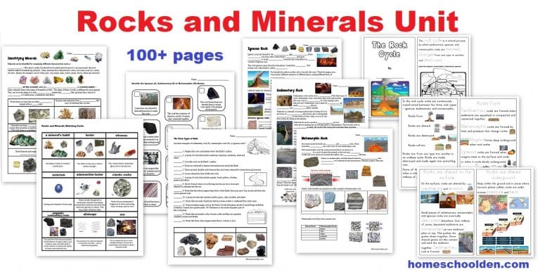 Rocks and Minerals Unit - Homeschool Den