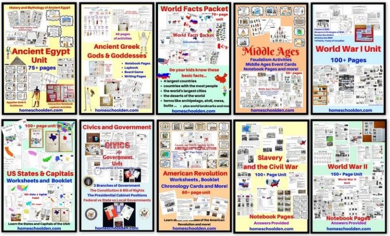 History and World Cultures Units Archives - Homeschool Den