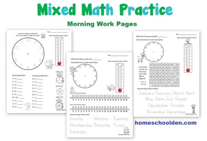 K-2 Math BUNDLE - Homeschool Den