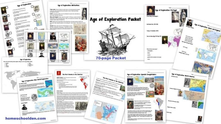 Age of Exploration Packet - Homeschool Den