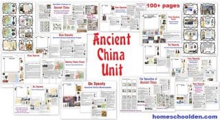 Ancient China Packet - Homeschool Den