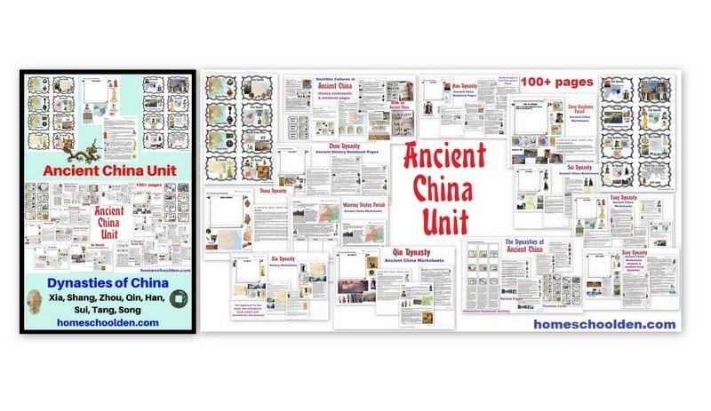 Ancient China Unit - Homeschool Den