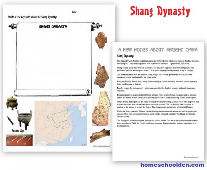 Ancient China Unit - Homeschool Den