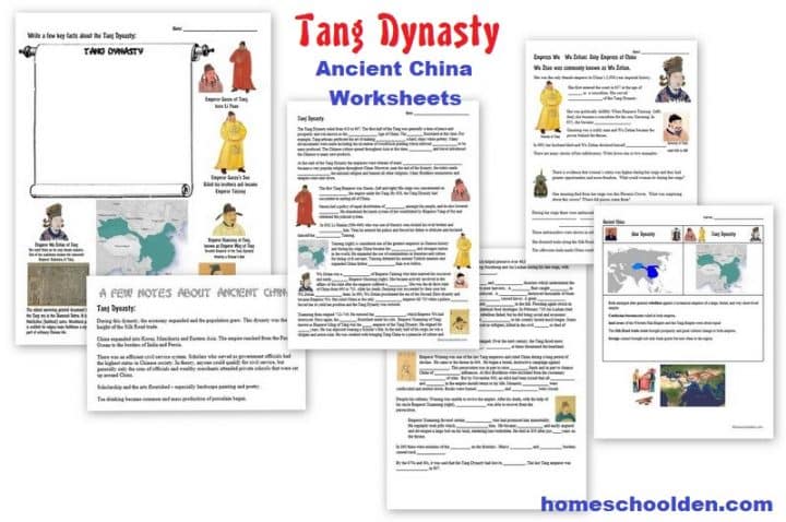 Ancient China Packet - Homeschool Den