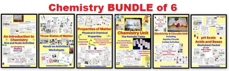 Chemistry BUNDLE - Homeschool Den