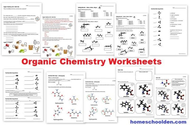 Organic Chemistry Unit - Homeschool Den