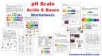 The pH Scale - Acids and Bases Worksheets - Homeschool Den