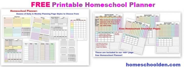 FREE Homeschool Planner for Fall 2023 - Homeschool Den