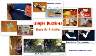 Simple Machine Packet - About 30 Pages - Homeschool Den