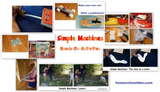 Simple Machine Packet - About 30 Pages - Homeschool Den