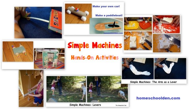 Simple Machine Packet - About 30 Pages - Homeschool Den