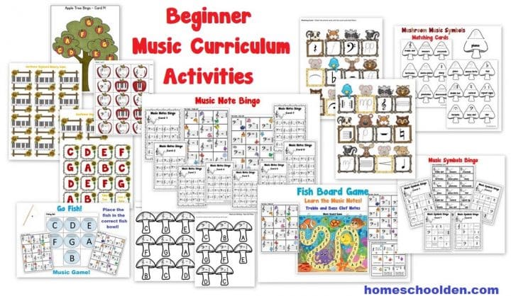 Free Beginner's Music Curriculum: Learning Notes, Rhythm, Music ...