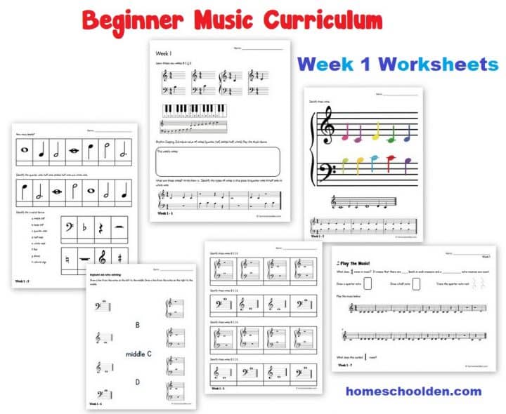 Music Curriculum for Beginners - Homeschool Den