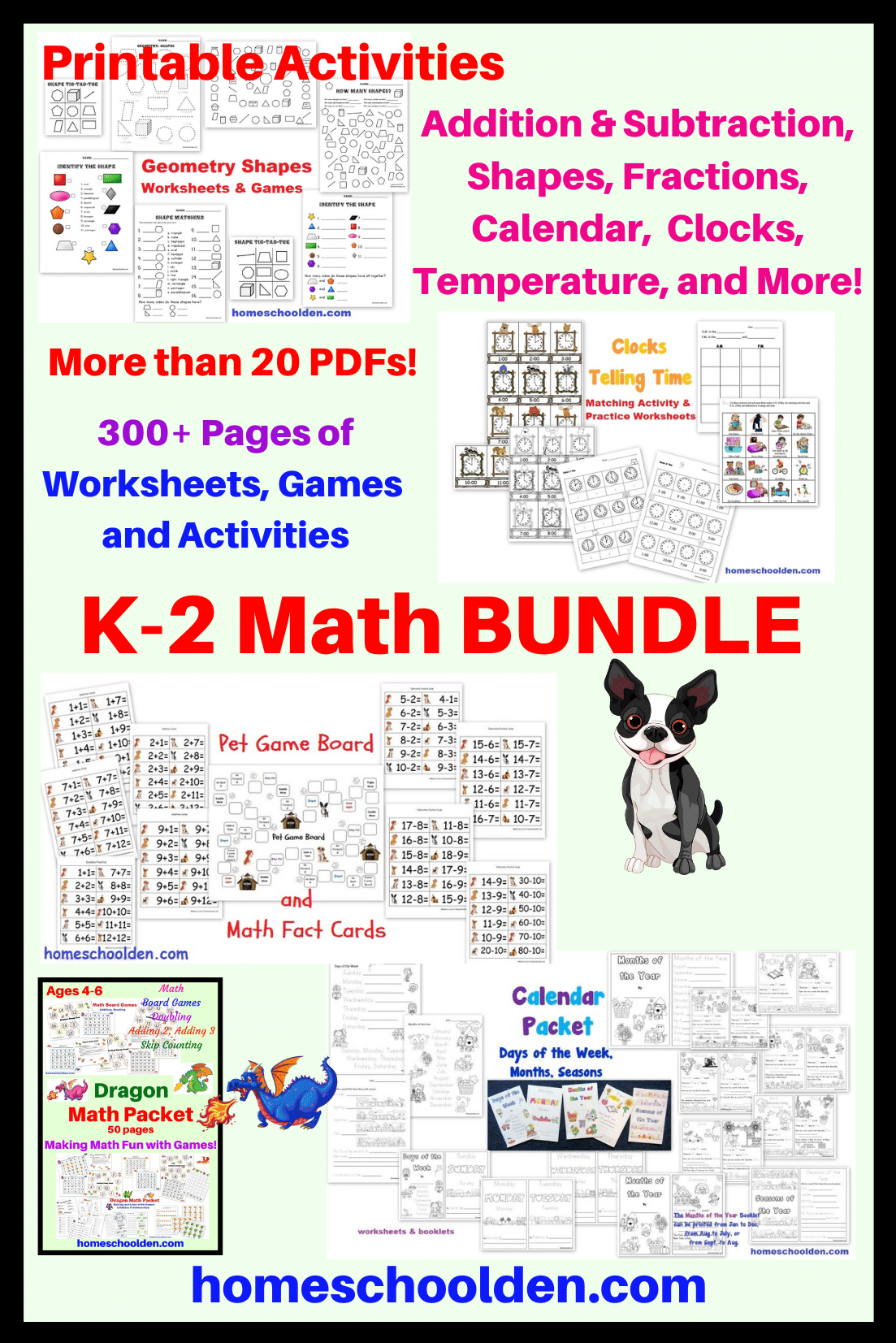 Simple Addition and Subtraction Worksheets - Winter Theme (Currently ...